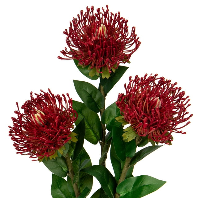 3Pcs Spider Mum Artificial Flowers 28.3'' Fake Chrysanthemum Flowers ...