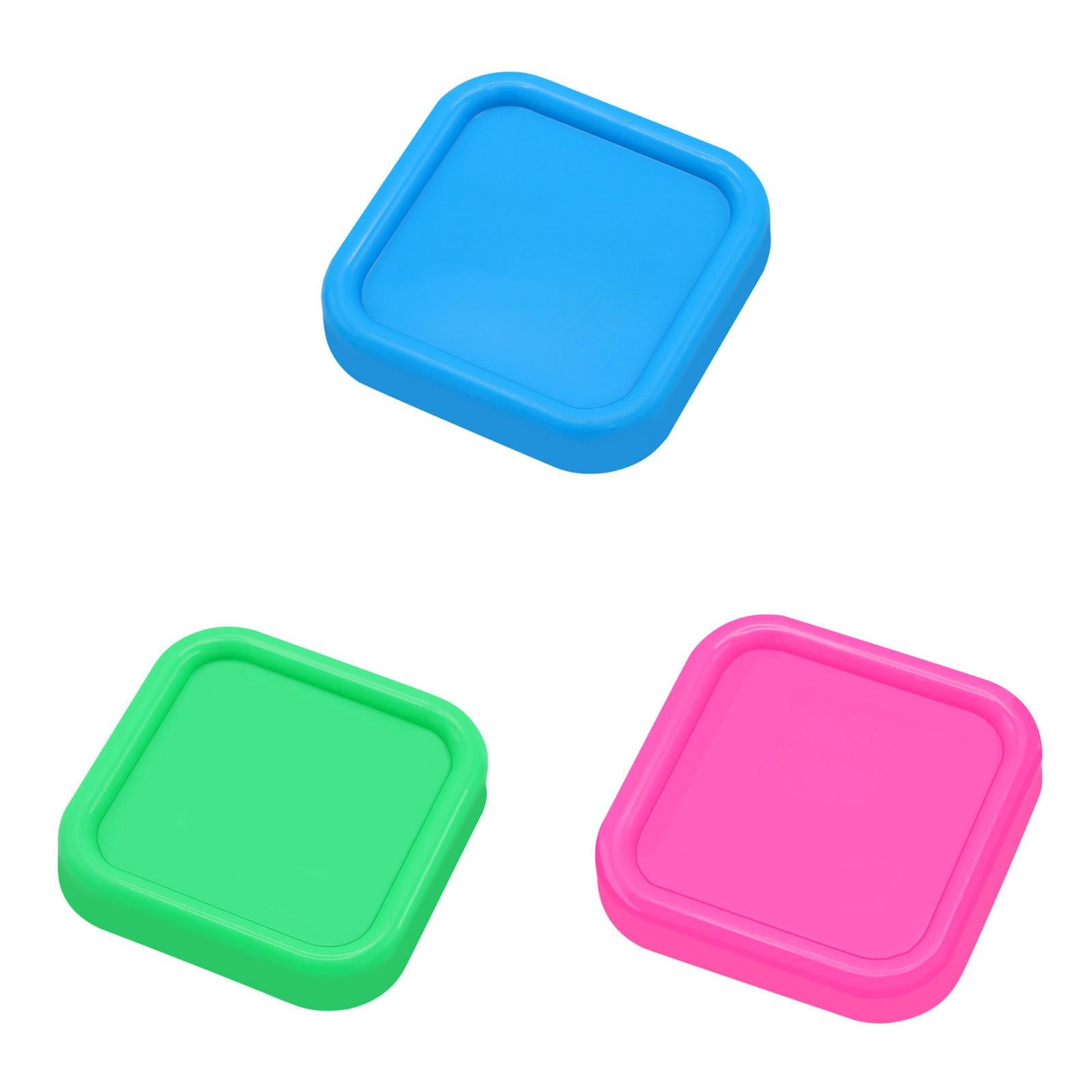 3Pcs Square Magnetic Pin Cushion Anti Loss Sewing Pin Needle Storage ...