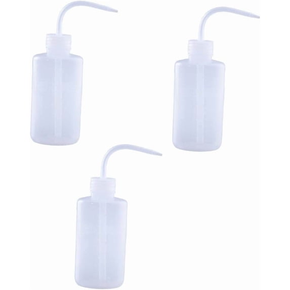 3Pcs Squeeze Watering Cans with Bent Spout Each Transparent Plant ...