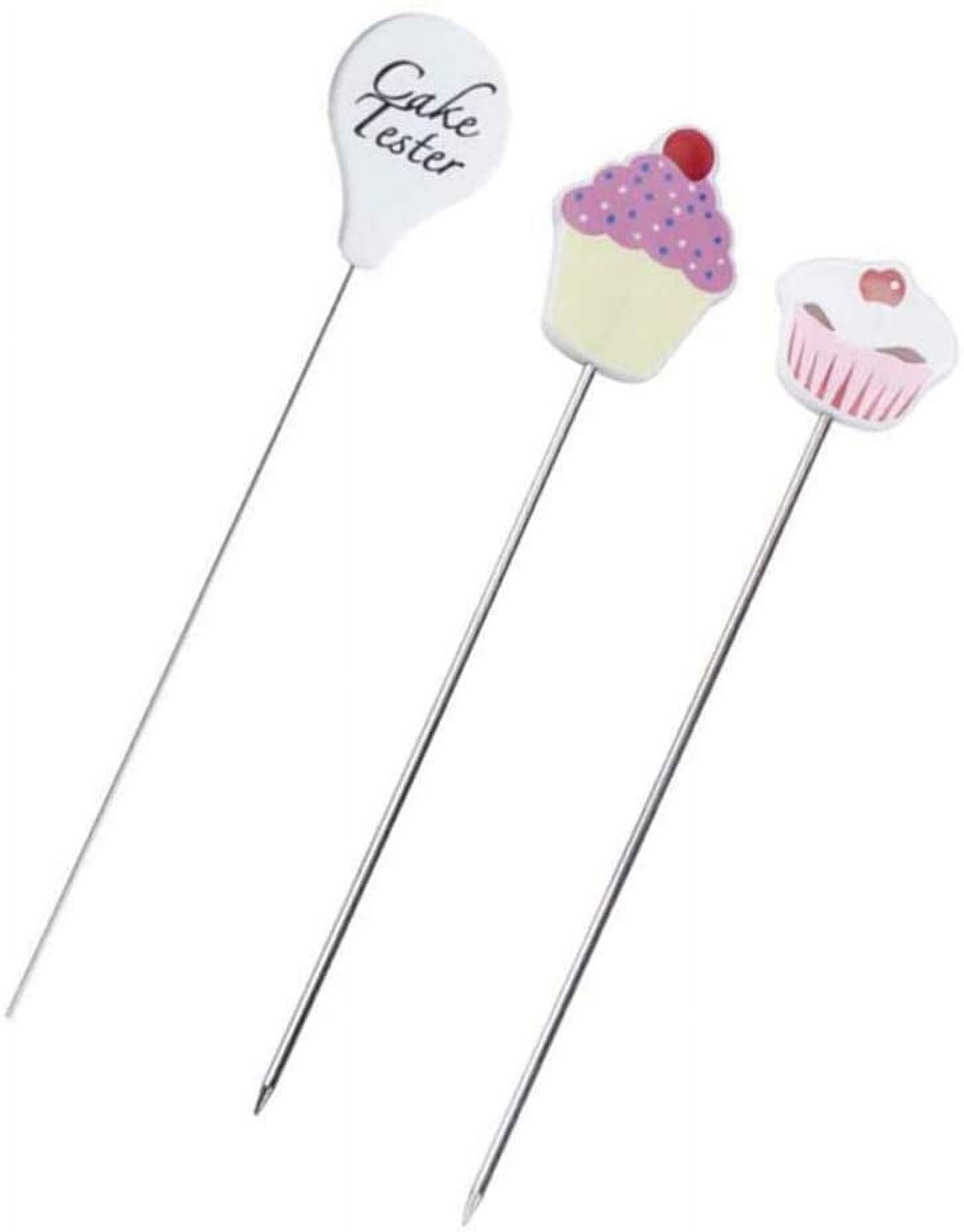 3Pcs Stainless Steel Cake Tester Probe Cake Tester Biscuits Baking Test ...