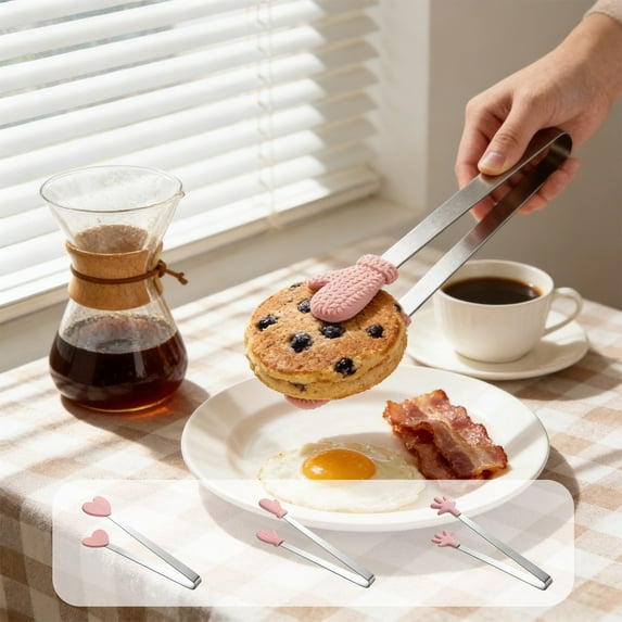 3Pcs Stainless Steel Tongs Under $5! Kadlawus Stainless Steel Tongs for ...