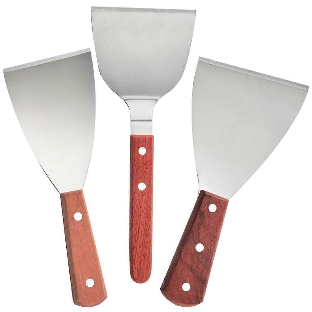 3Pcs Steak Spatulas Stainless Steel Cooking Spatulas Steak Turner ...