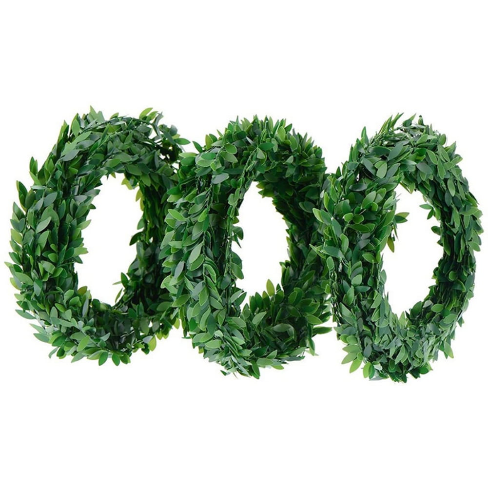 3Pcs Strands Artificial Vines Garland Real Touch Fake Vine with Silk ...