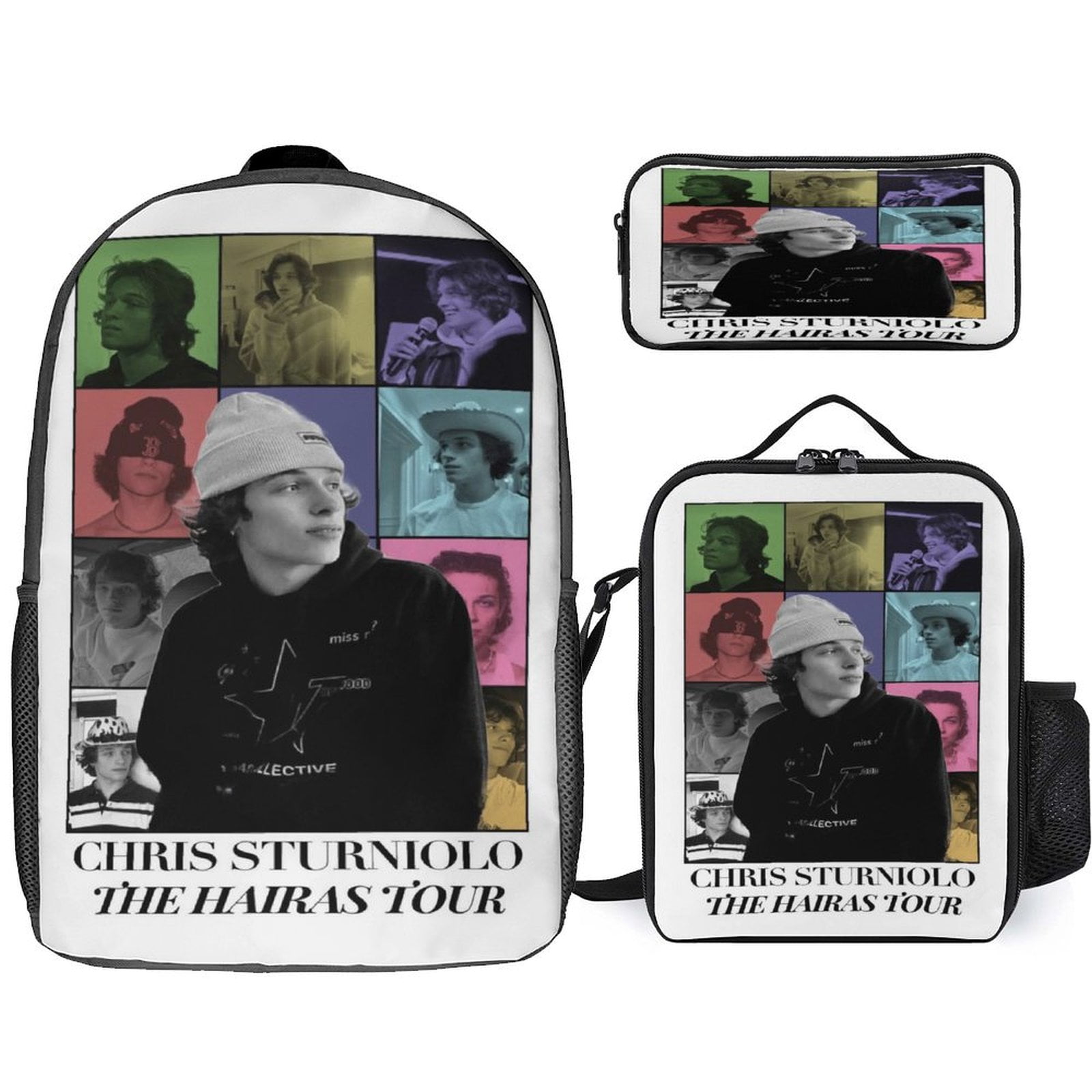 3Pcs Sturniolo Triplets Backpack Set for Boys Kids Girls Large Capacity ...