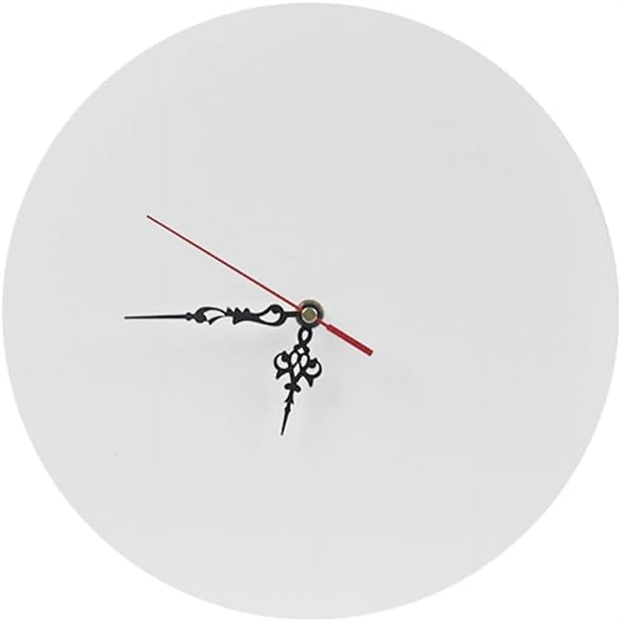 3Pcs Sublimation Blank 11.8" Round Sublimation Wall Clocks Silent ...