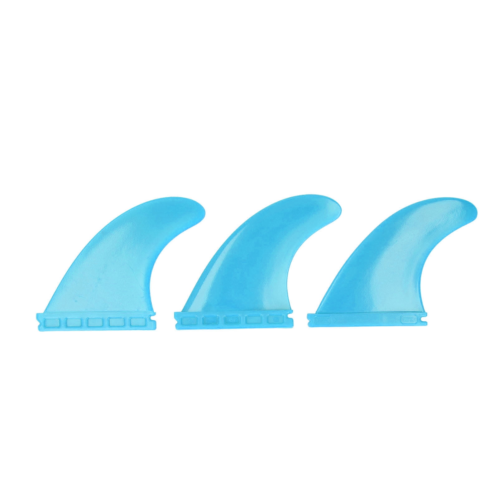 3Pcs Surfboard Fins PVC Thruster Fins Surfing Board Accessories for ...