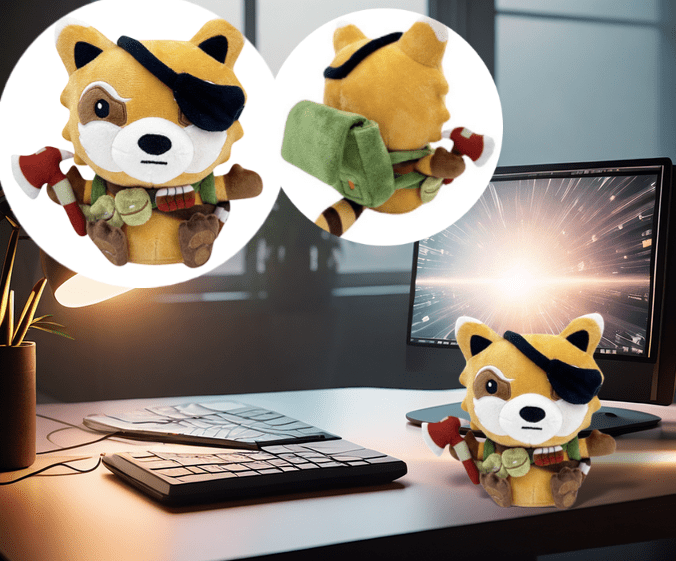 3Pcs Survive Game Project Zomboid Plush - Spiffo the Fighter, 8.66 ...