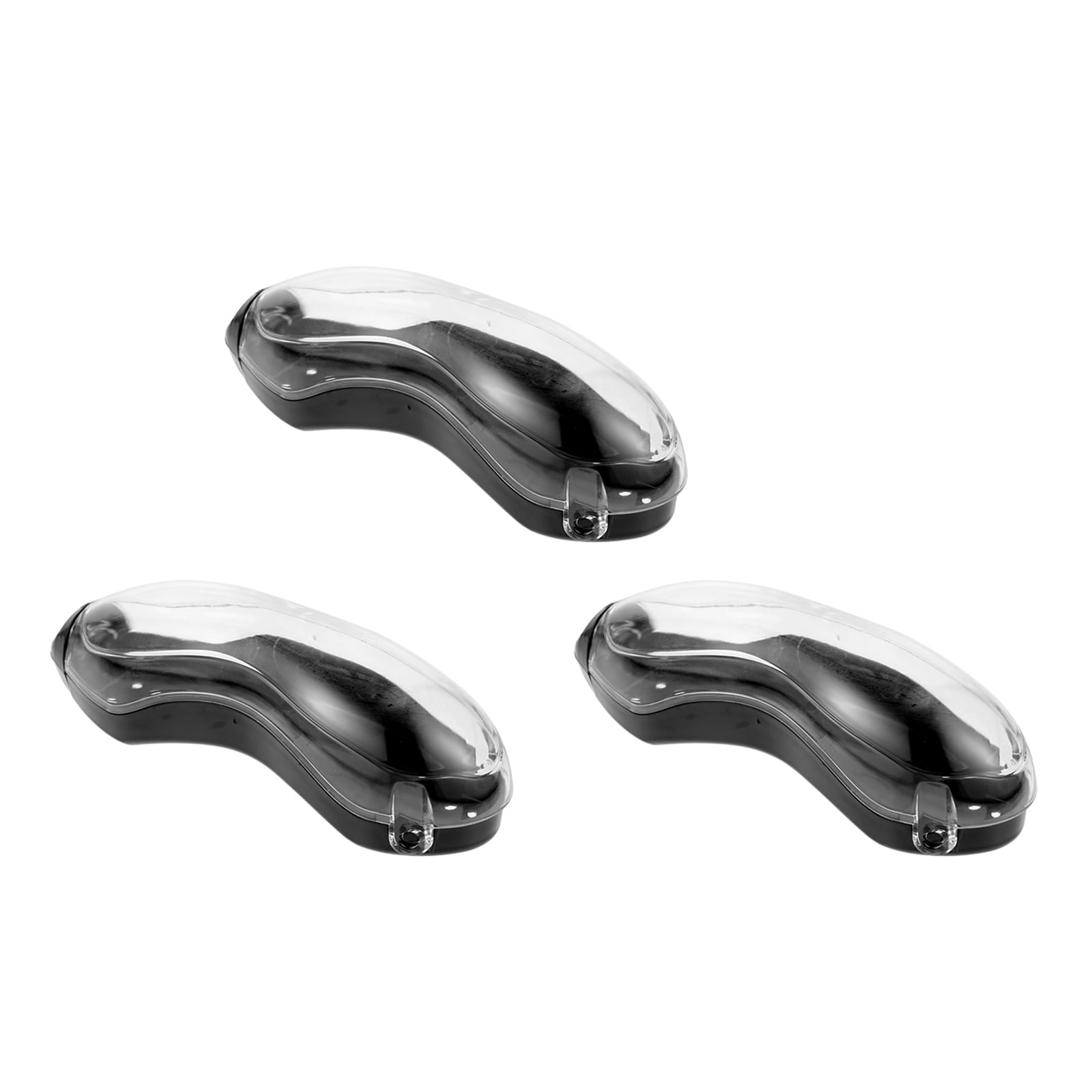 HOMEMAXS 3Pcs Swim Goggle Storage Cases Lightweight Portable Plastic ...
