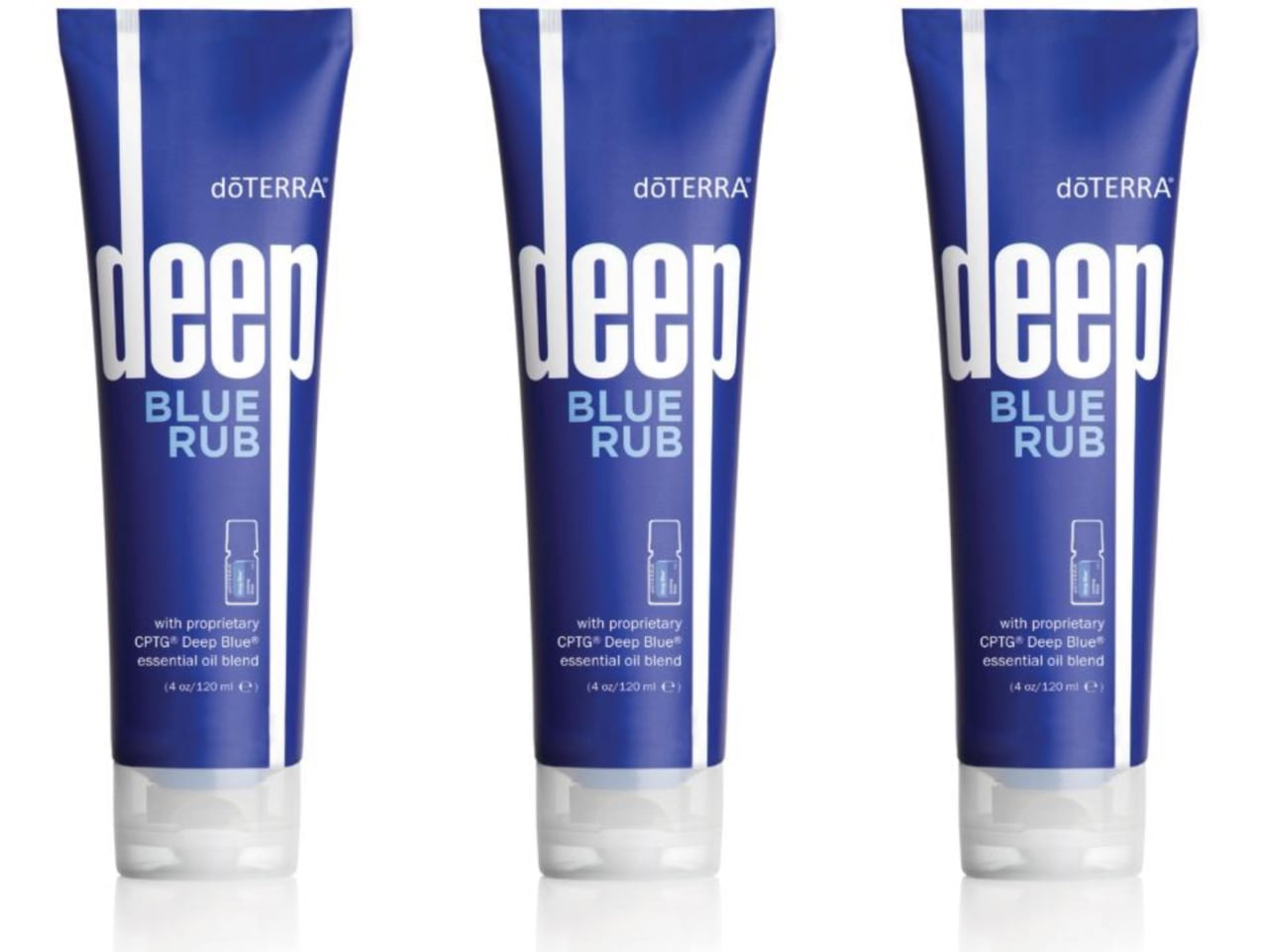 3Pcs Do TERRA Deep Blue Essential Oil Soothing Cool gel 120ml-4 oz ...