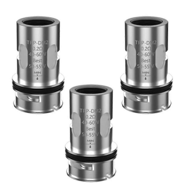 3Pcs TPP DM2 Mesh Coils 0.2Ohm Resistance DL Coil 40-60W for Drag 3 ...