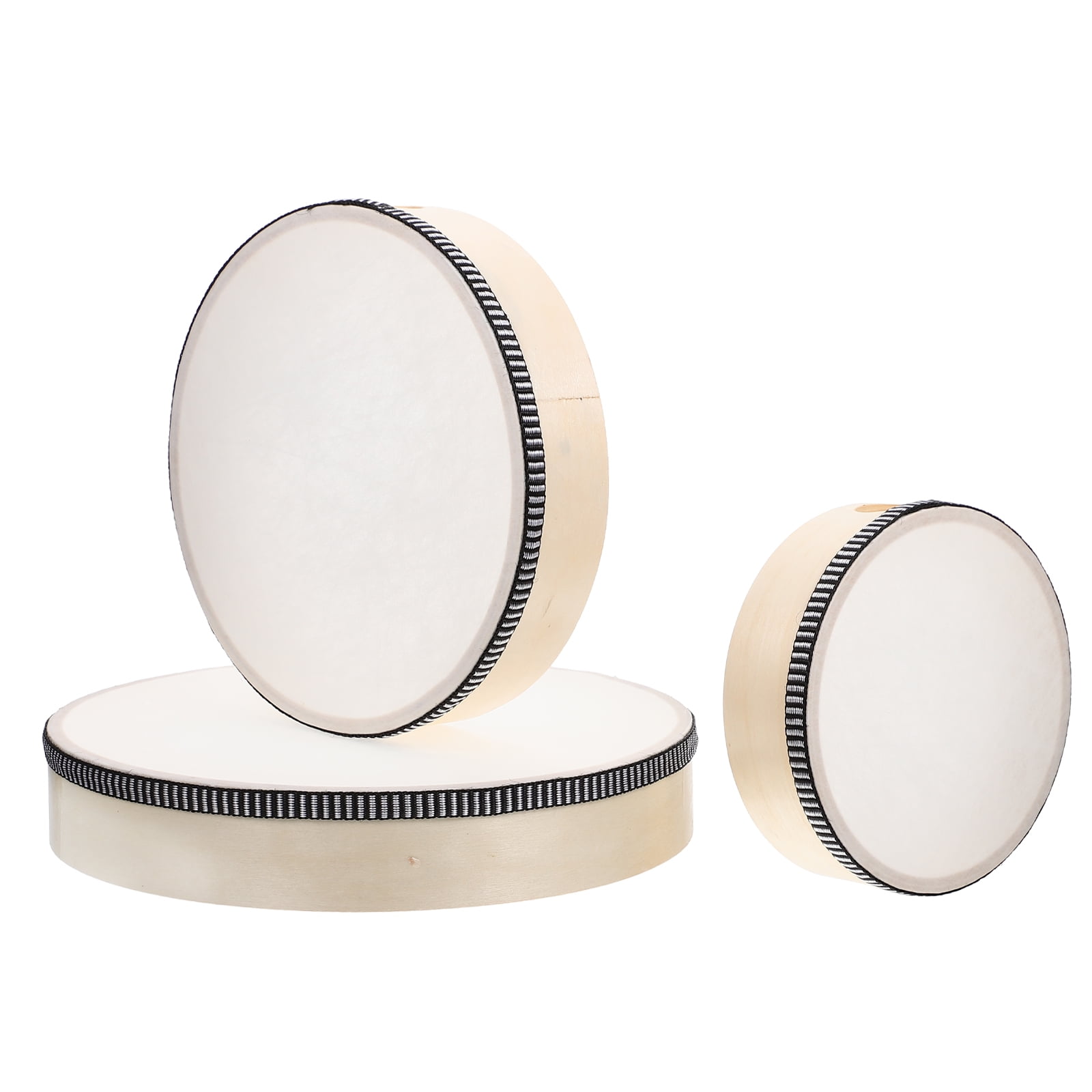 3Pcs Tambourine Kindergarten Teaching Orff Percussion Instruments Toys ...