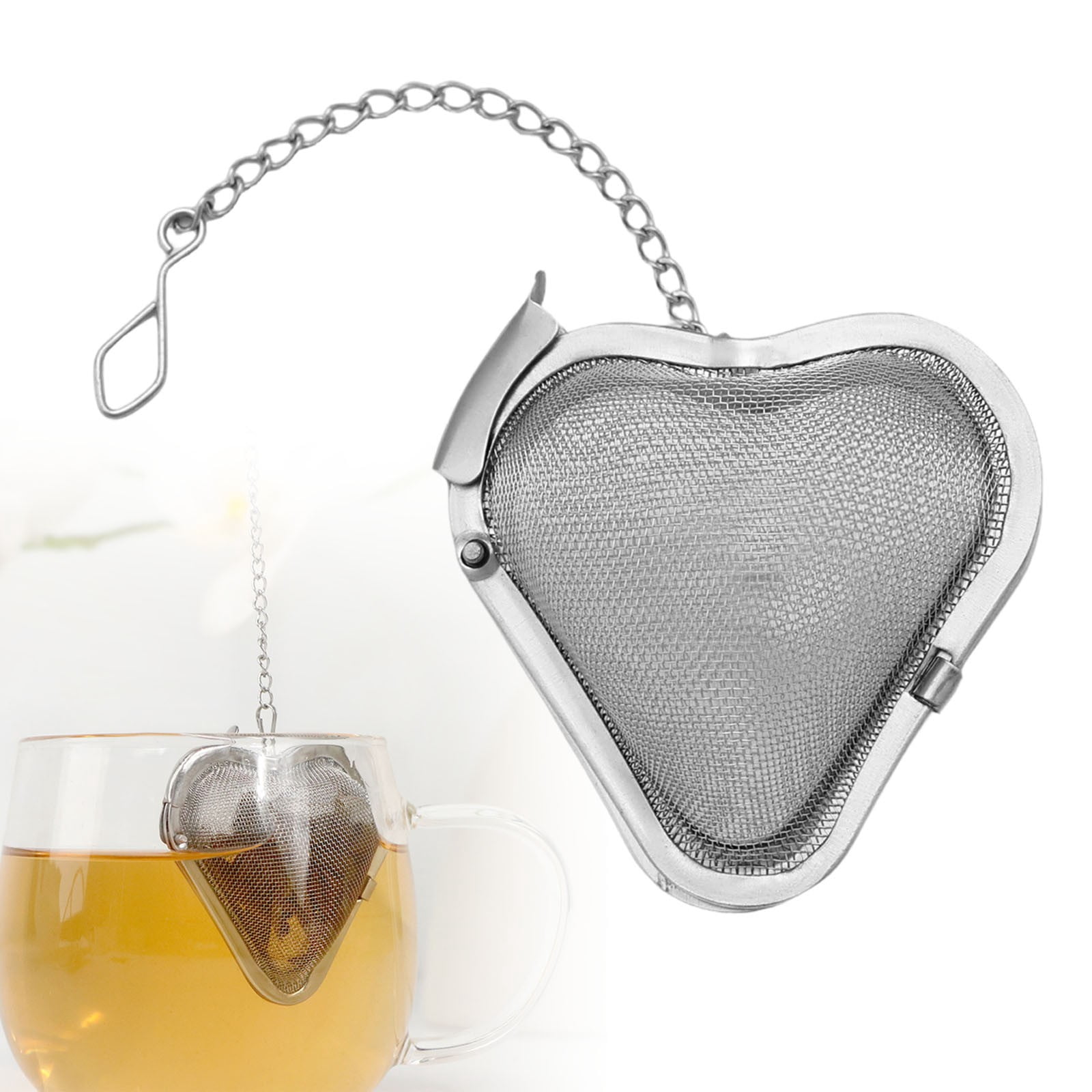 3Pcs Tea Infuser, Stainless Steel Mesh Tea Ball 2.36x2.16 Inch Tea ...