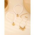 3Pcs Teardrop Dolphin Turtle Ankles Golden Boho Layered Turquoise ...