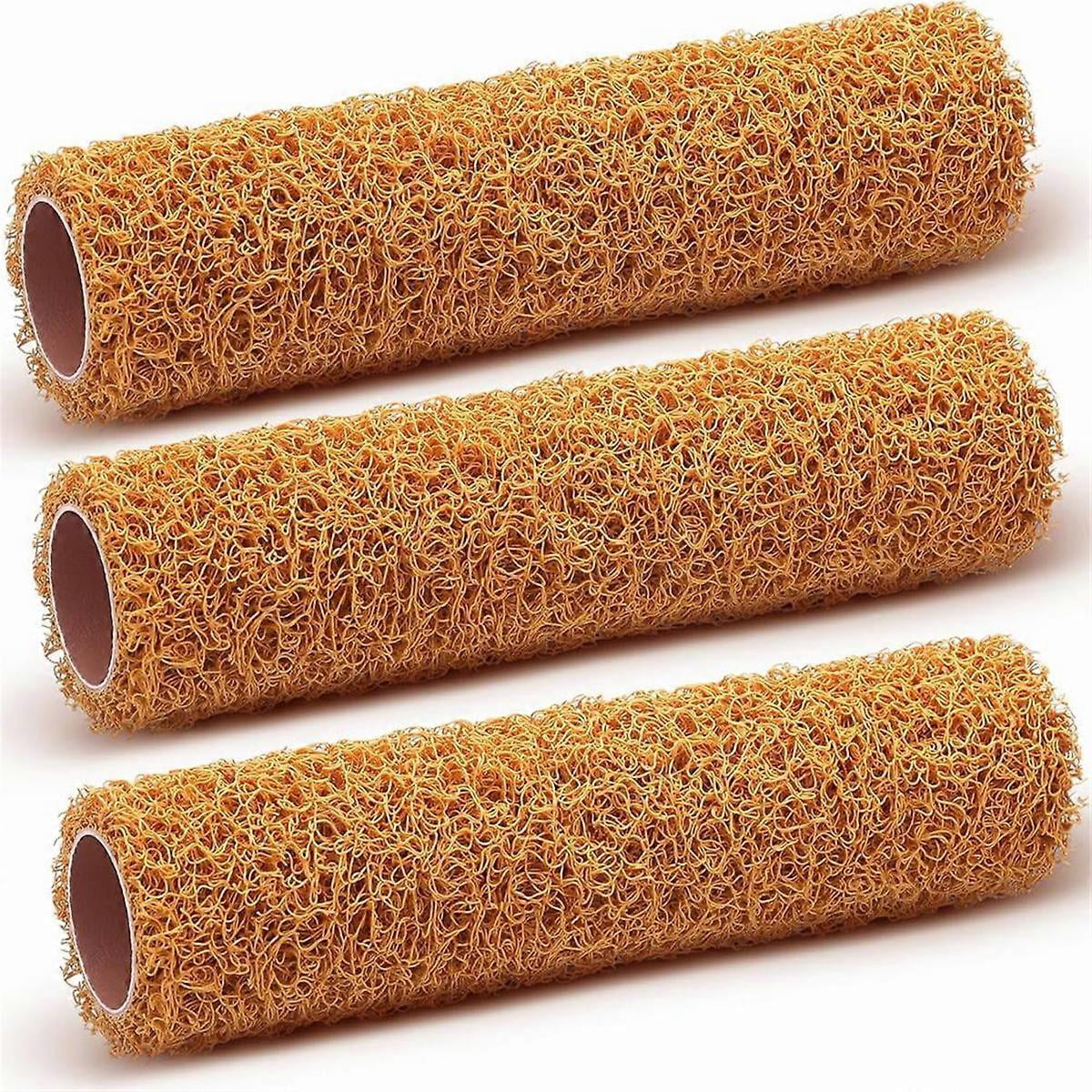 3Pcs Textured Paint Roller Set, 9inch Small Textured Roller for ...