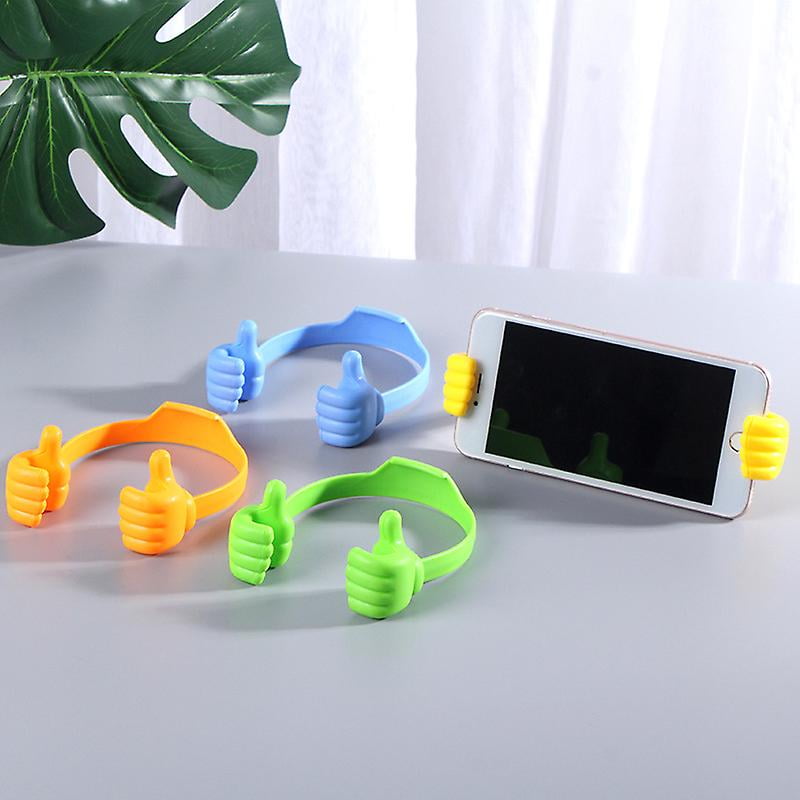 3Pcs Thumb Up Mobile Cell Phone Holder Movie Watching Lazy Bed Desktop ...