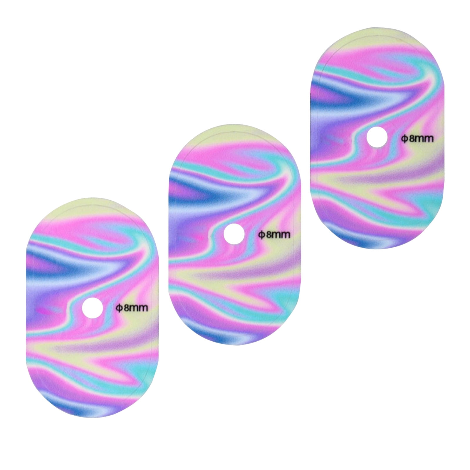 3Pcs Tire Air Nozzle Fixed Sticker Bike Tire Valves Sticker Waterproof ...