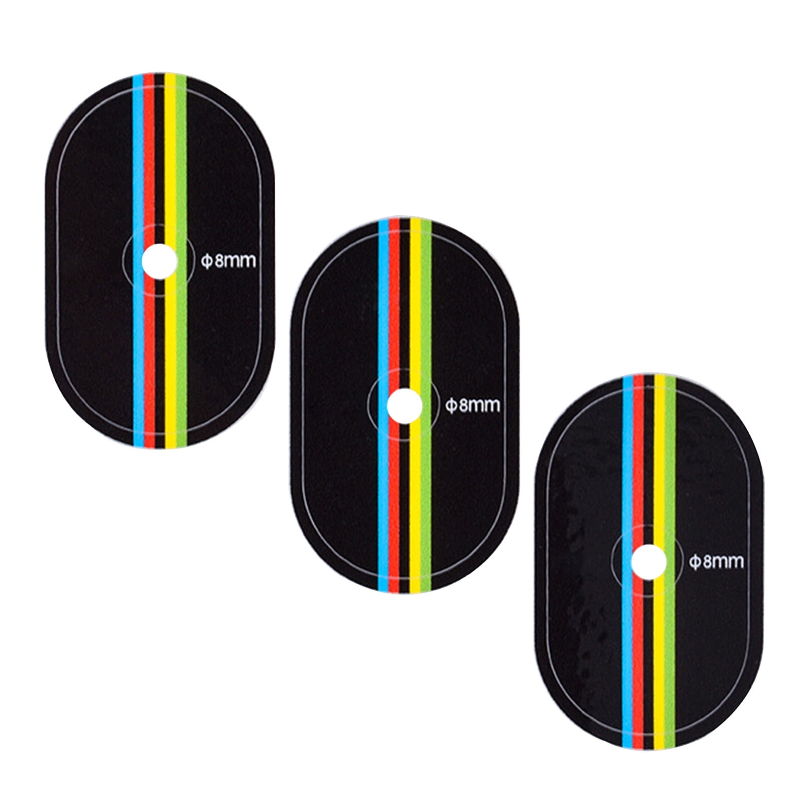 3Pcs Tire Air Nozzle Fixed Sticker Bike Tire Valves Sticker Waterproof ...