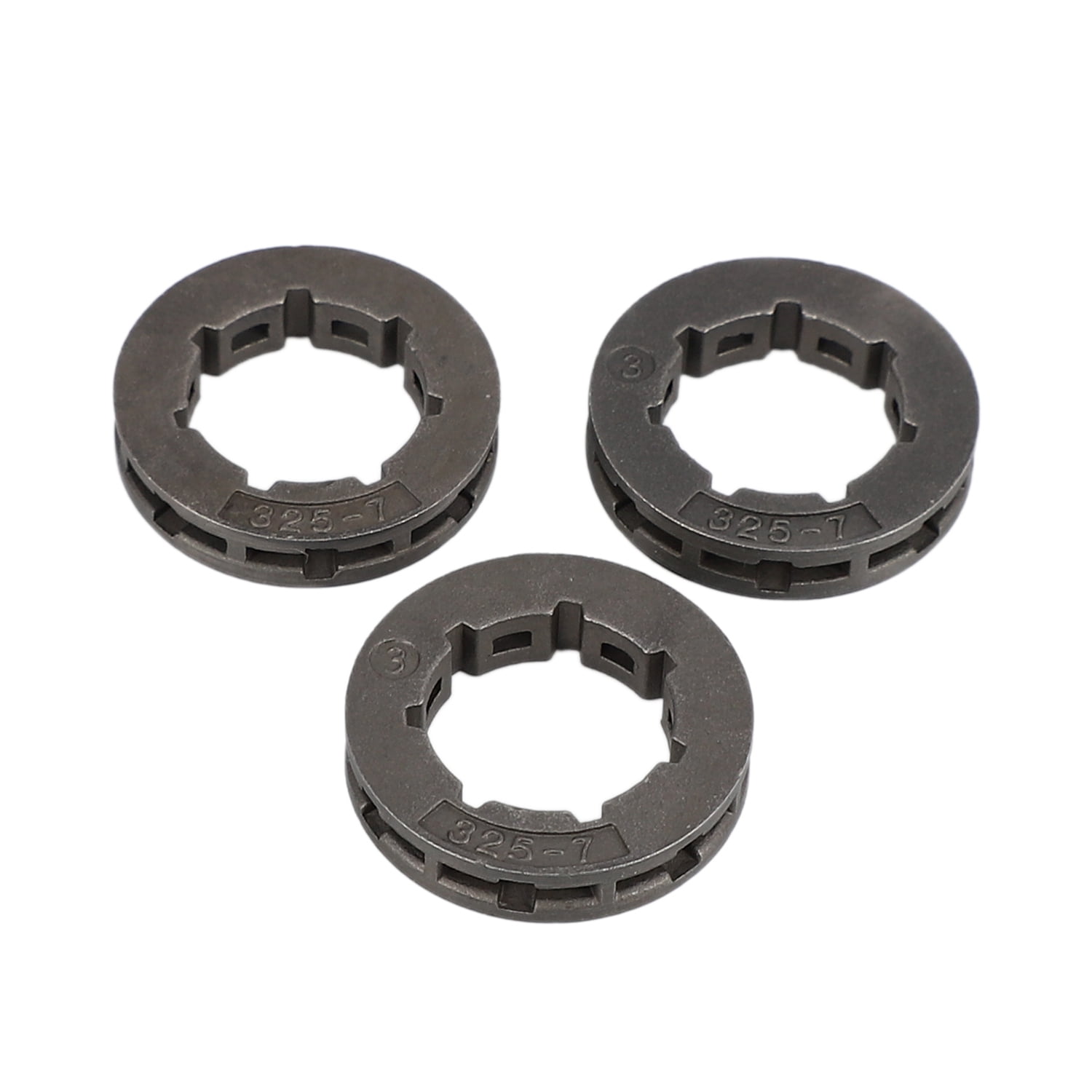3Pcs Tool Parts Metal Chainsaw Spare Part Chain Saw Sprocket Rim Power ...