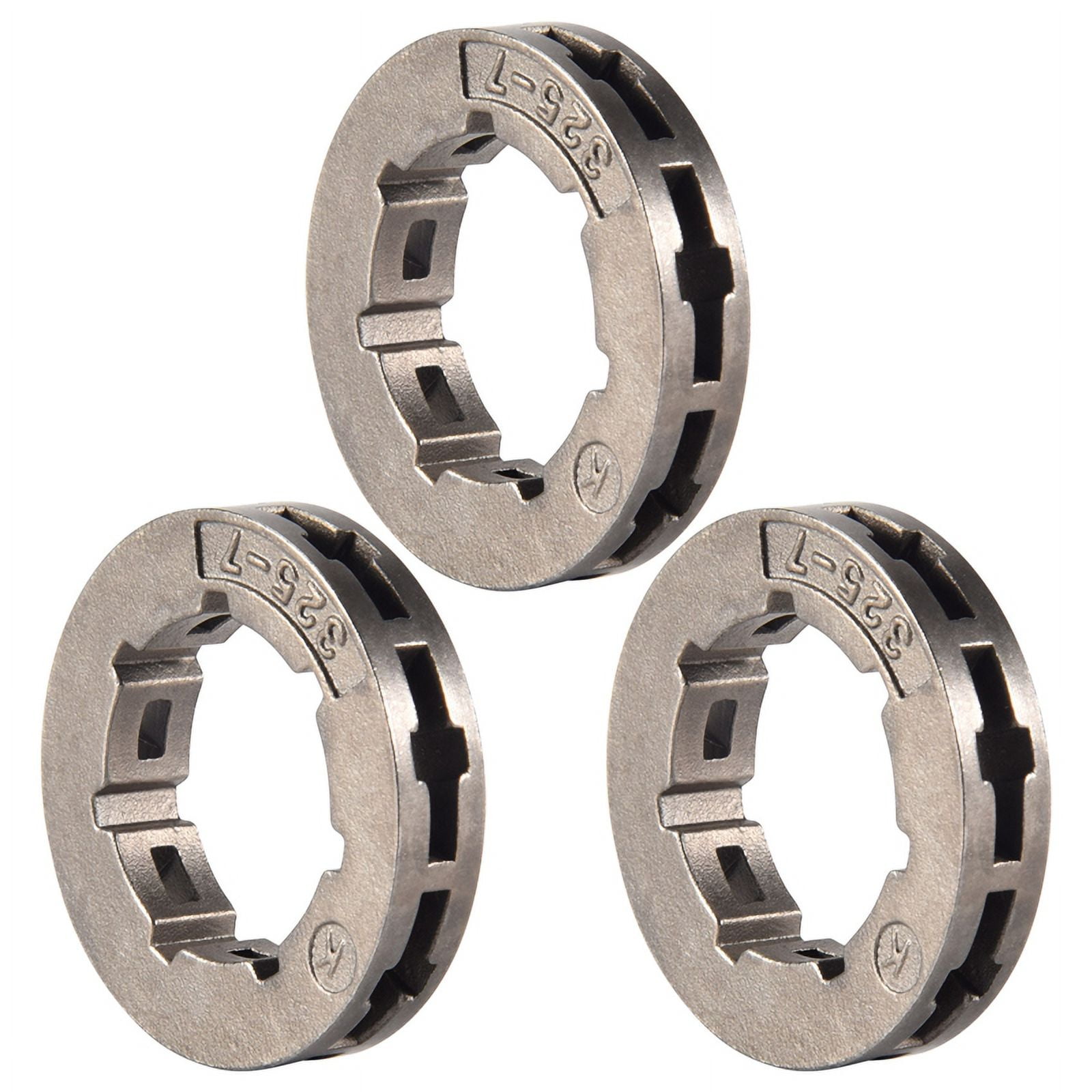 3Pcs Tool Parts Metal Chainsaw Spare Part Chain Saw Sprocket Rim Power ...