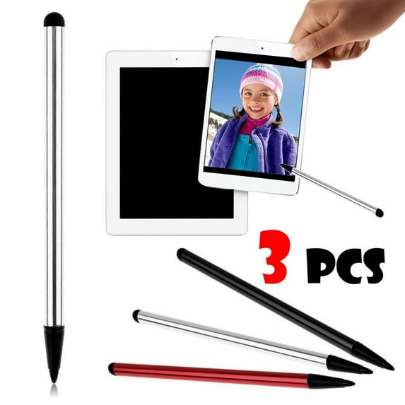 3Pcs TouchScreen Pen Stylus Vacemry 3PCS Double-End Stylus Pen with ...