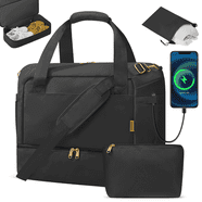 "Licensed Stitch Duffle Bag with PVC Printed Panel, Overnight Weekender ...