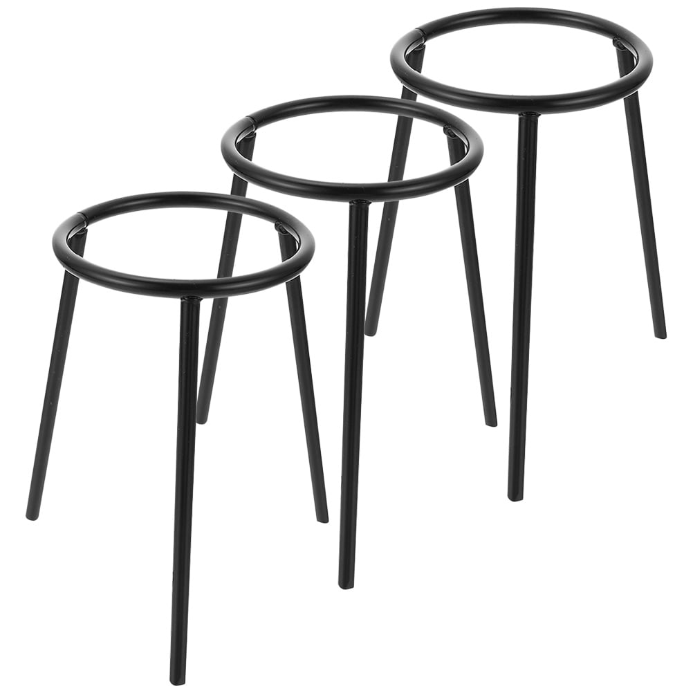 3Pcs Tripod Support Iron Tripod Stand Alcohol Burner Tripod Stand ...