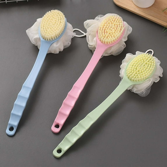 3Pcs Two-in-One Bath Brush under $5! Yrmaups Two in One Double Sided ...