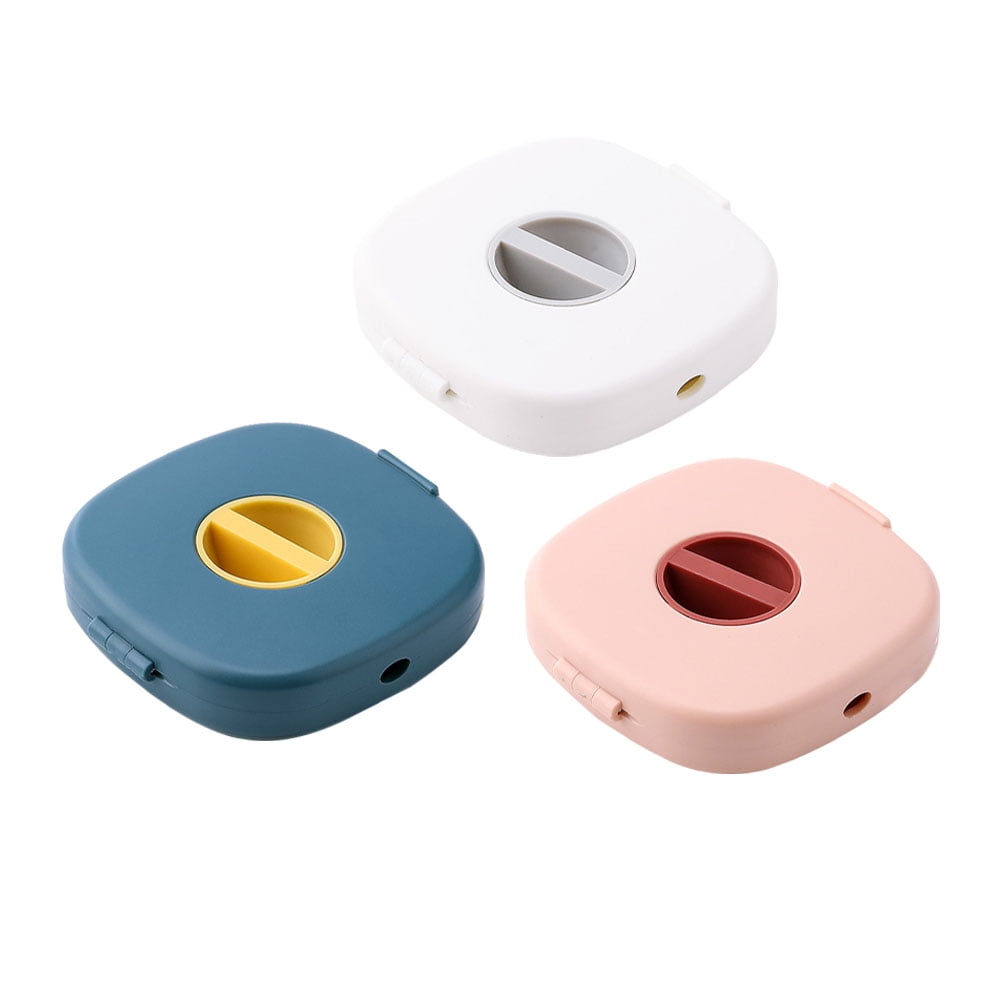 3Pcs USB Cable Storage Box Rotatable Earphone Winder Portable Cable ...