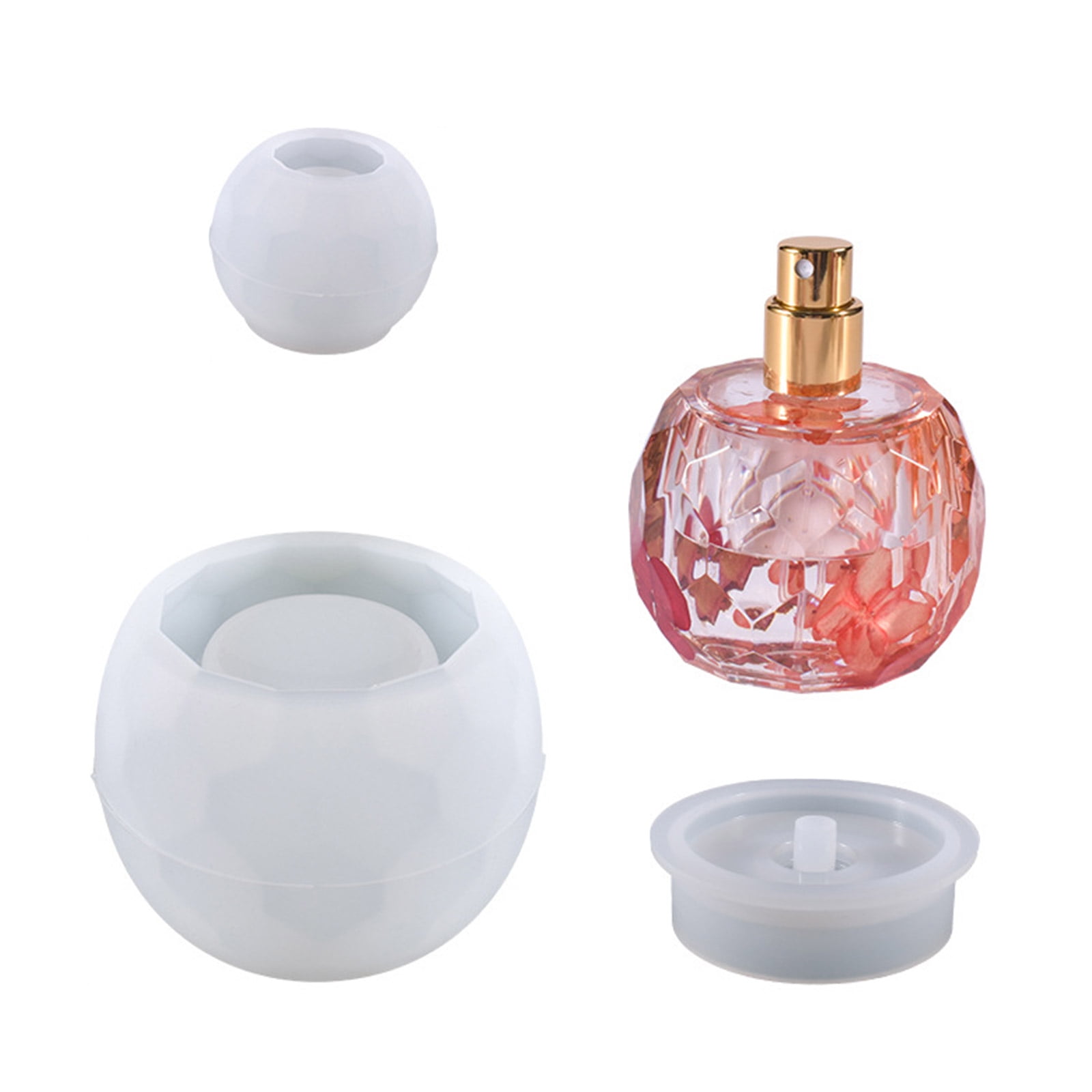 3Pcs Jewelry Storage Container Silicone Molds Bottle Casting Molds ...