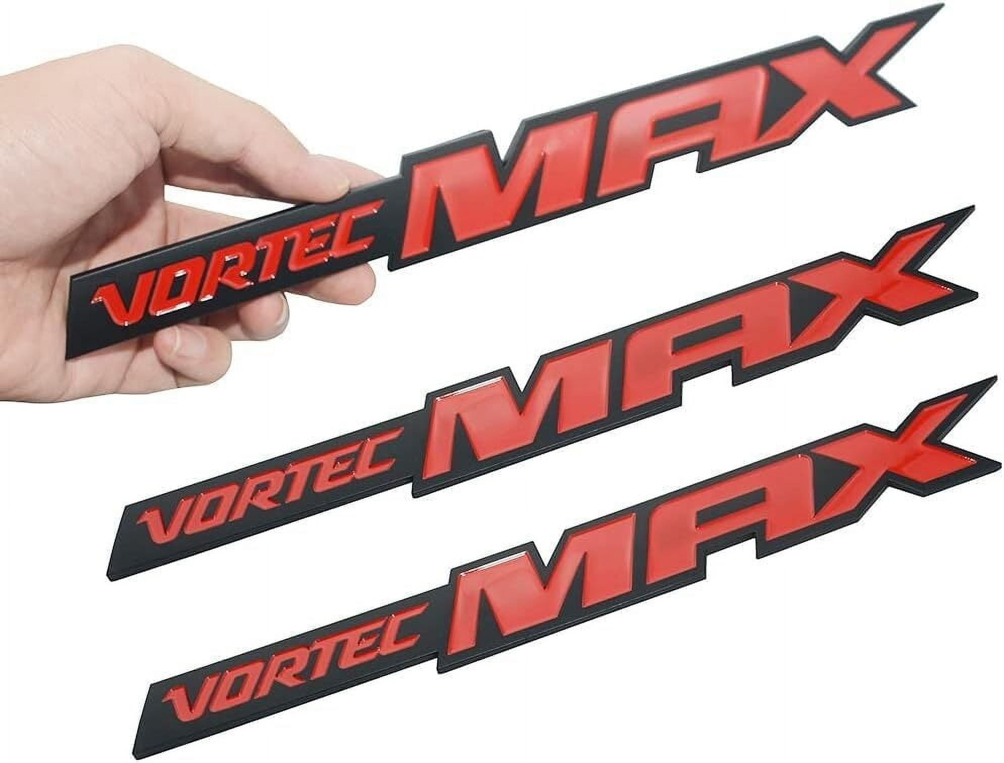 3Pcs Vortec MAX High Output Emblems Car Badges 3D Decal Replacement for ...