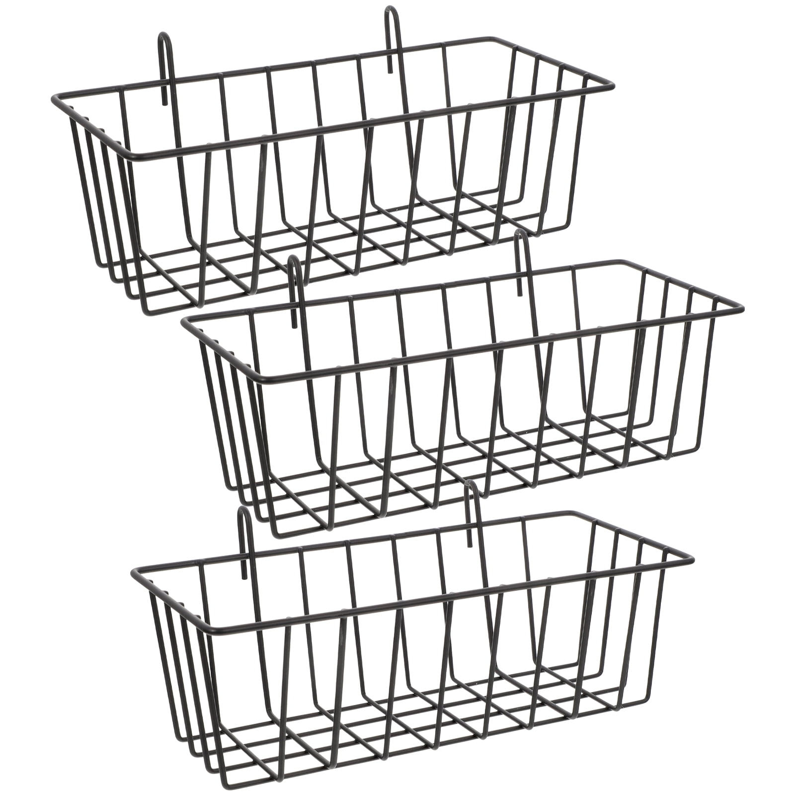 3Pcs Wall Hanging Basket Small Storage Basket Bathroom Kitchen Wall ... 3Pcs Wall Hanging Basket Small Storage Basket Bathroom Kitchen Wall ...