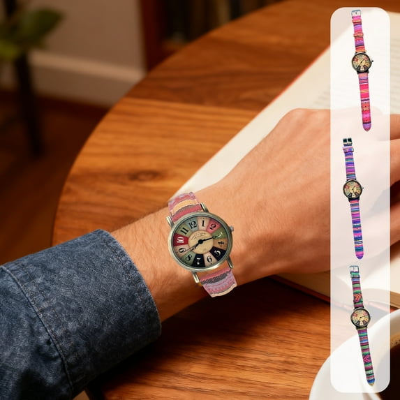 3Pcs Watch Strap under $5! Yrmaups Wristwatch, Nylon Band Watch, Casual ...