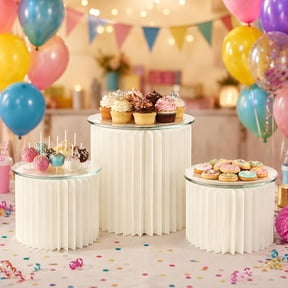 Versatile Food Display Stands and Dessert Holders for Home and Events