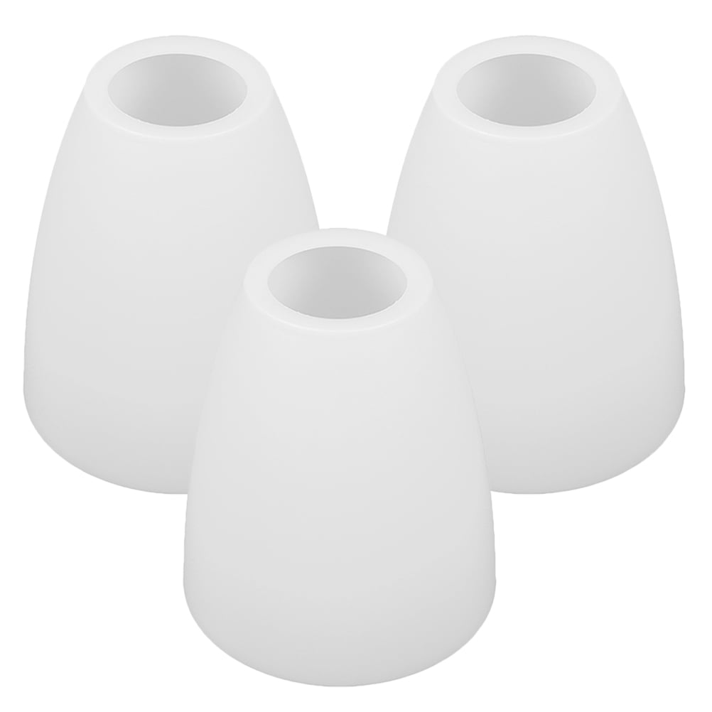 HEMOTON 3Pcs White Lamp Shade for Wall Chandelier Table Lamps 40 MM ...