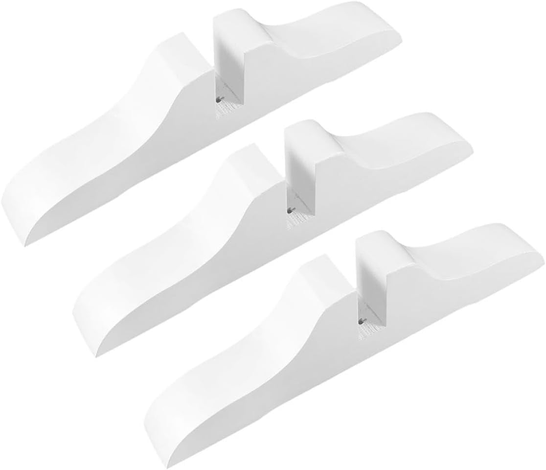 3Pcs White Room Divider Base Support Stand Folding Screen Feet Legs for ...