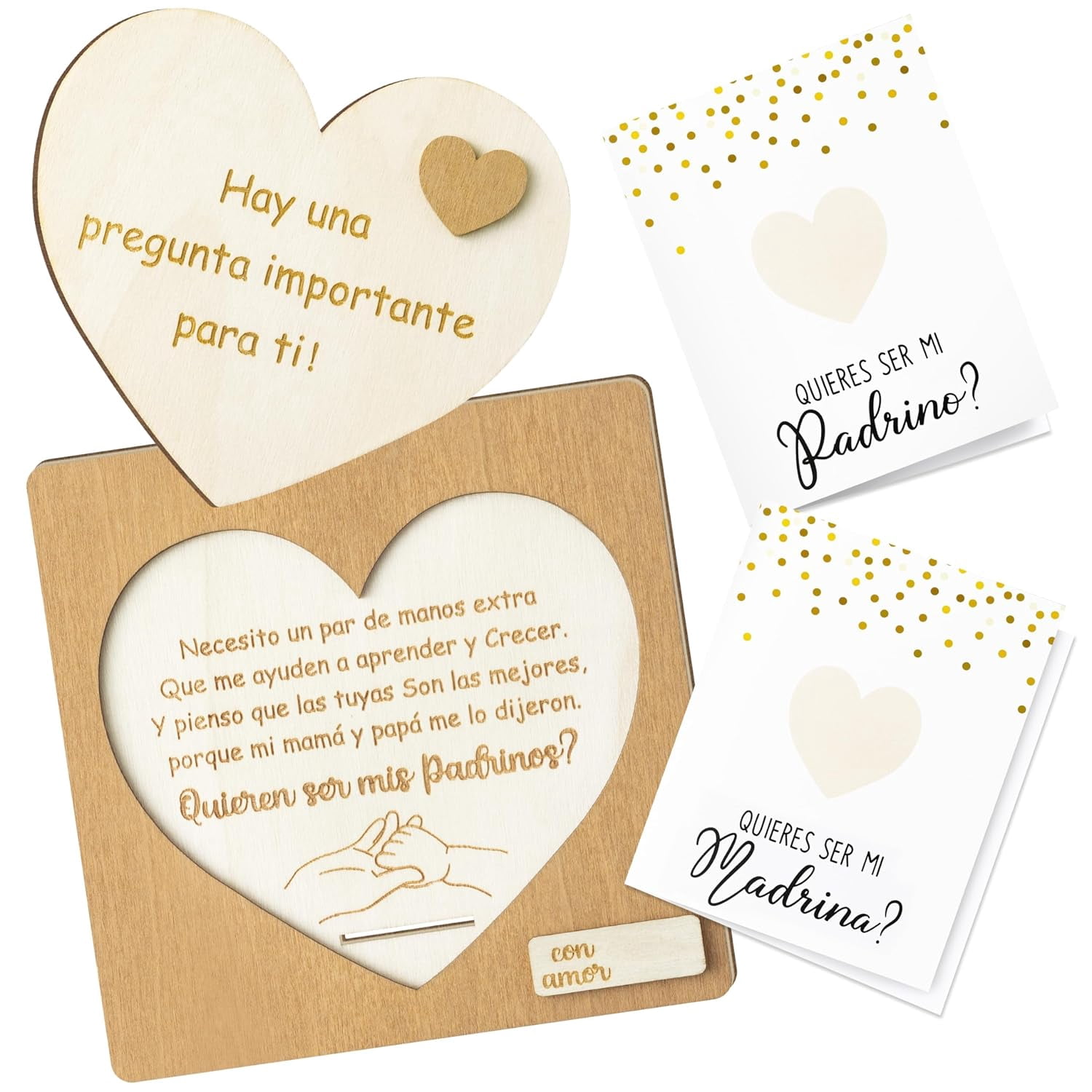 3Pcs Will You Be My Godparents Proposal Gift, Madrina Padrino Gift in ...