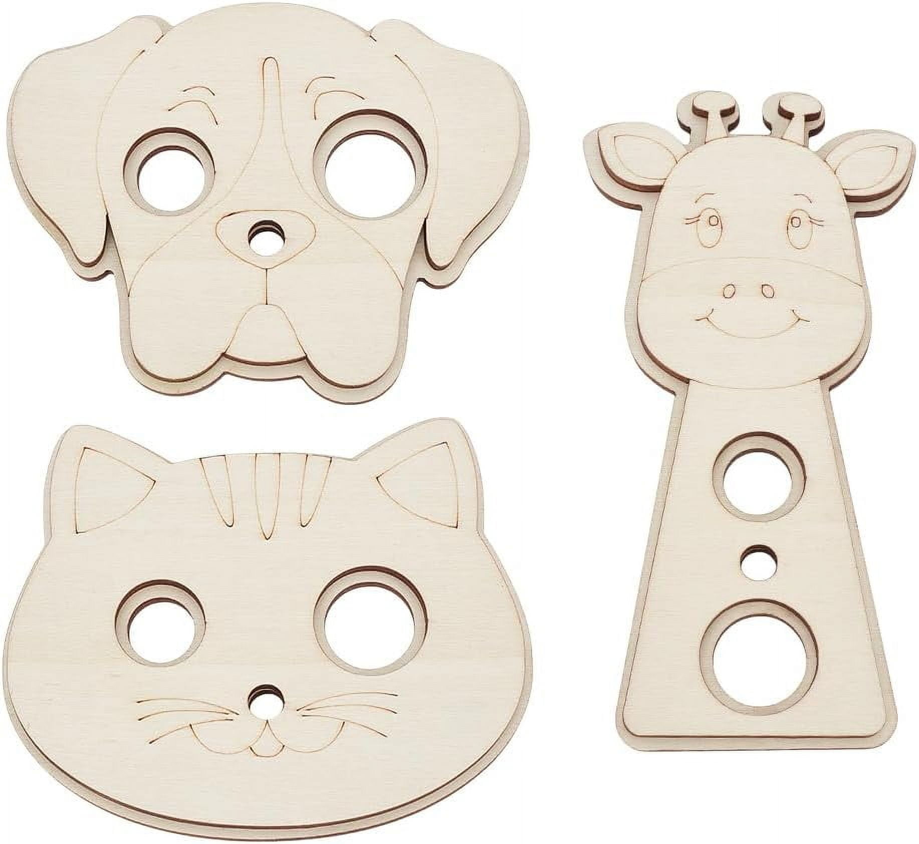 3Pcs Wooden Animal Safety Eyes Insertion Tool Auxiliary Tool Safety ...
