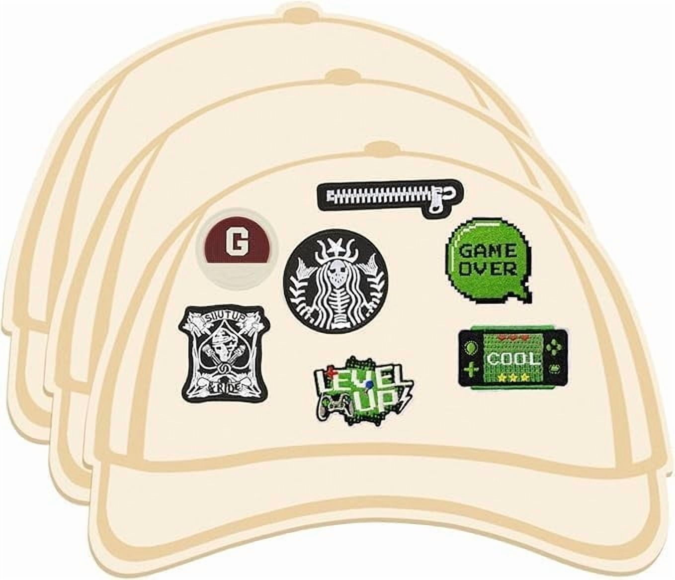 3Pcs Wooden Trucker Cap Template Palette, Trucker Hat Patches Hat ...