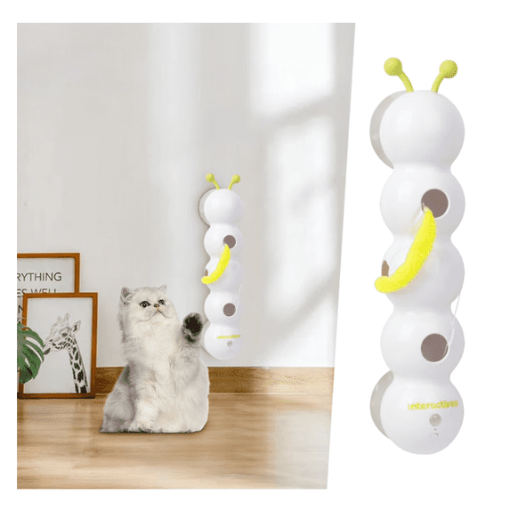 3Pcs Worm Cat Toy, Smart Motion Cat Toy with Worm Design, Worm Cats ...