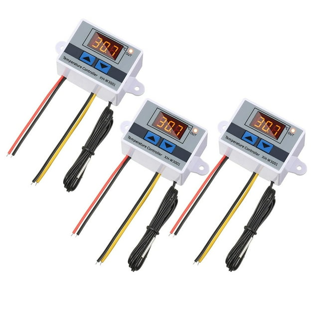 3Pcs XH-W3001 Digital LED Temperature Controller Module Digital ...