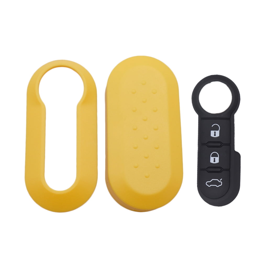 3Pcs/set 3 Buttons Remote Modified Flip Silica Car Key Shell Cover ...