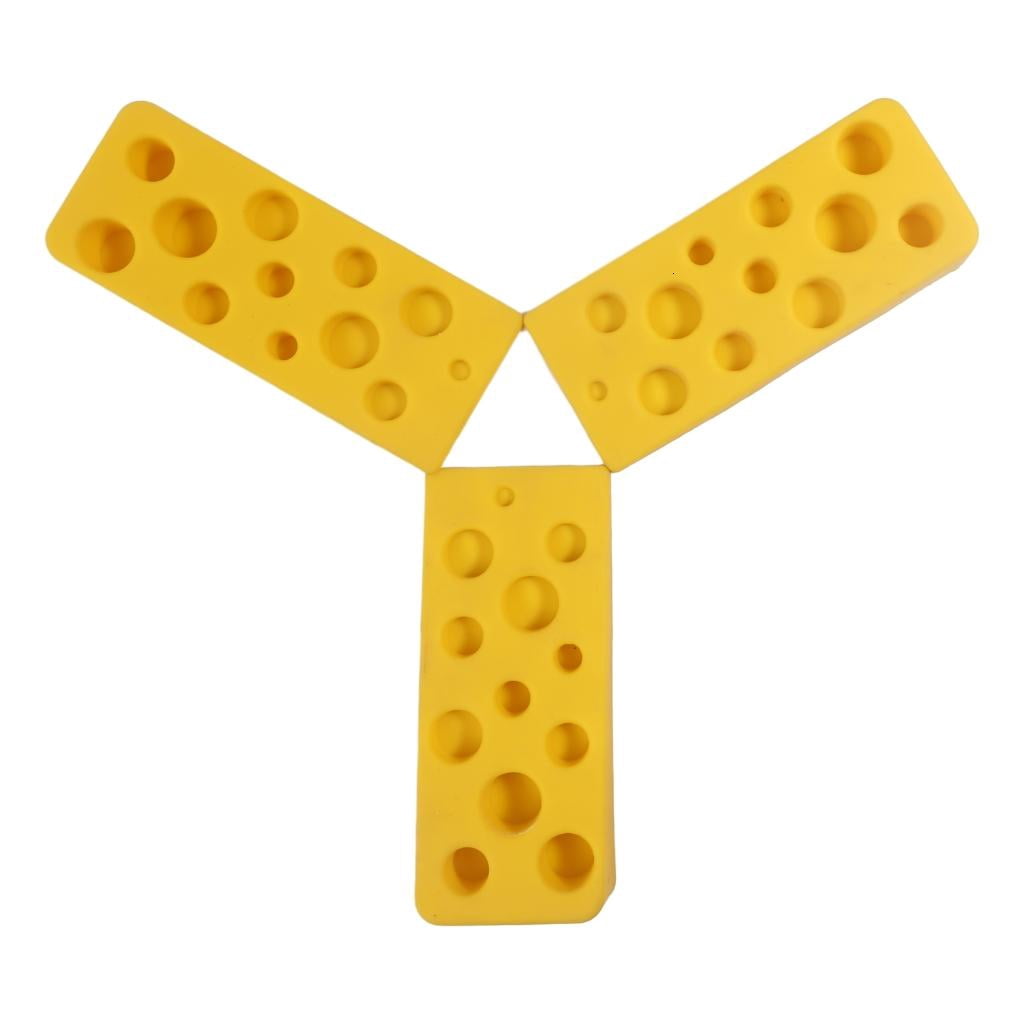 3Pcs/set Cheese Door Stop Security Door Stop Door Holder Decorative ...