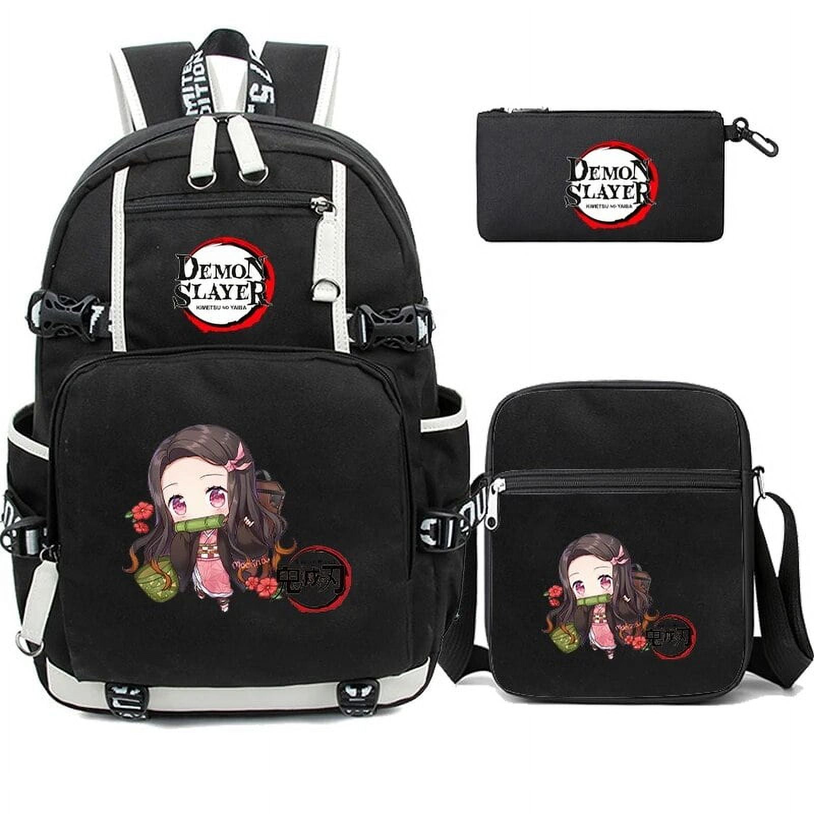 3Pcs/set Kamado Nezuko Demon Slayer Anime Cosplay Unisex Students ...