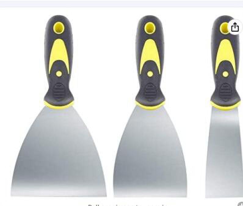 3Piece Stainless Steel Wallpaper Scraper Tool Set With Wallpaper ...