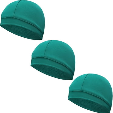 3 Pack Cooling Skull Cap Helmet Liner Sweat Wicking Cycling Running Hat ...