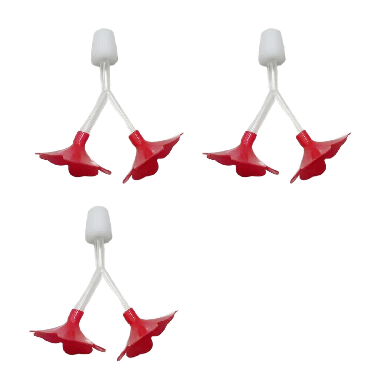 3Pieces Hummingbird Water Feeder Set with Flower Design Weather ...