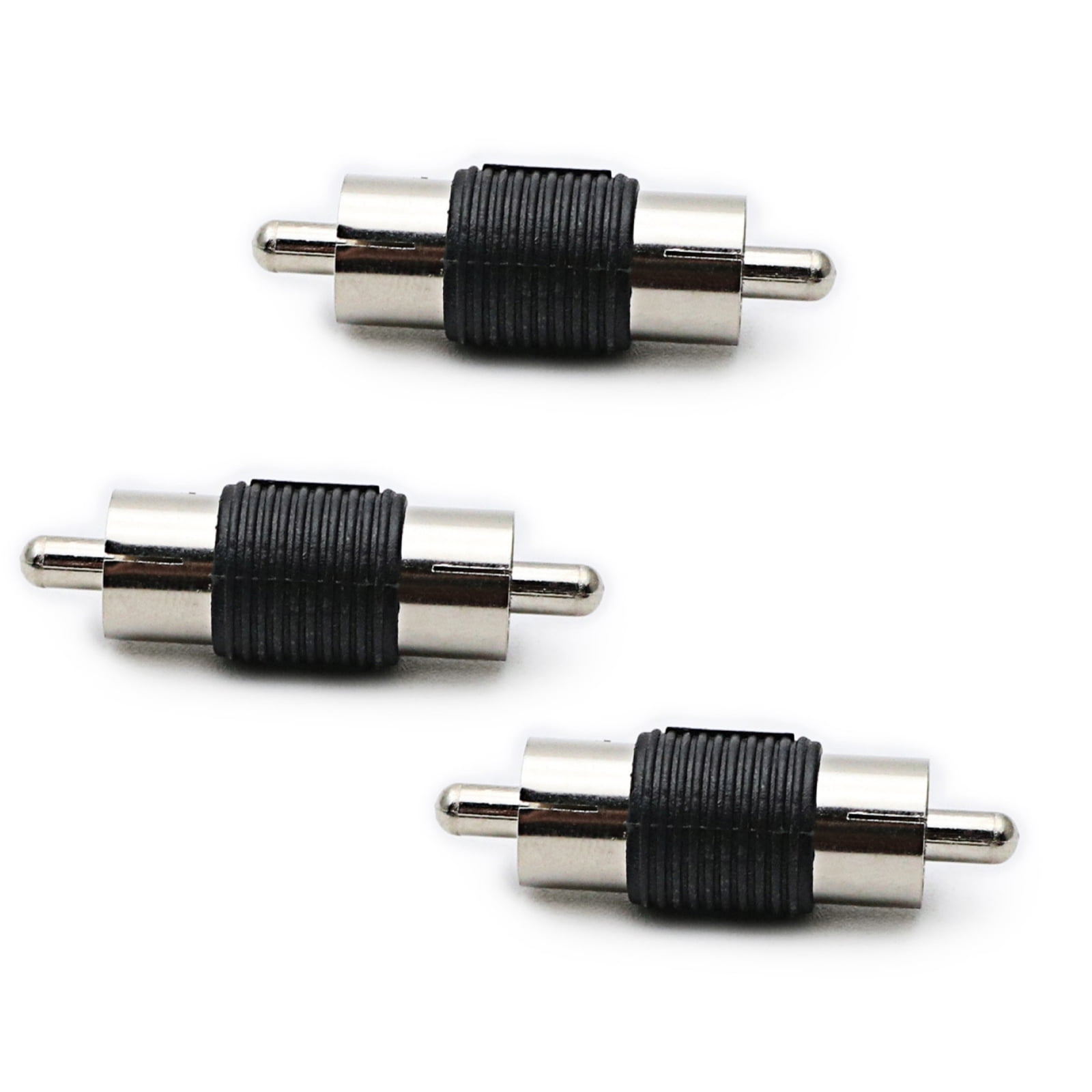 3Pieces Portable Video Male to Male Coupler Adapters for Seamlessly ...