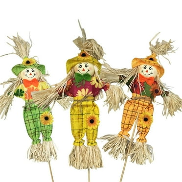Scarecrow Fall Harvest Decor, Halloween Scarecrow Decorations for ...