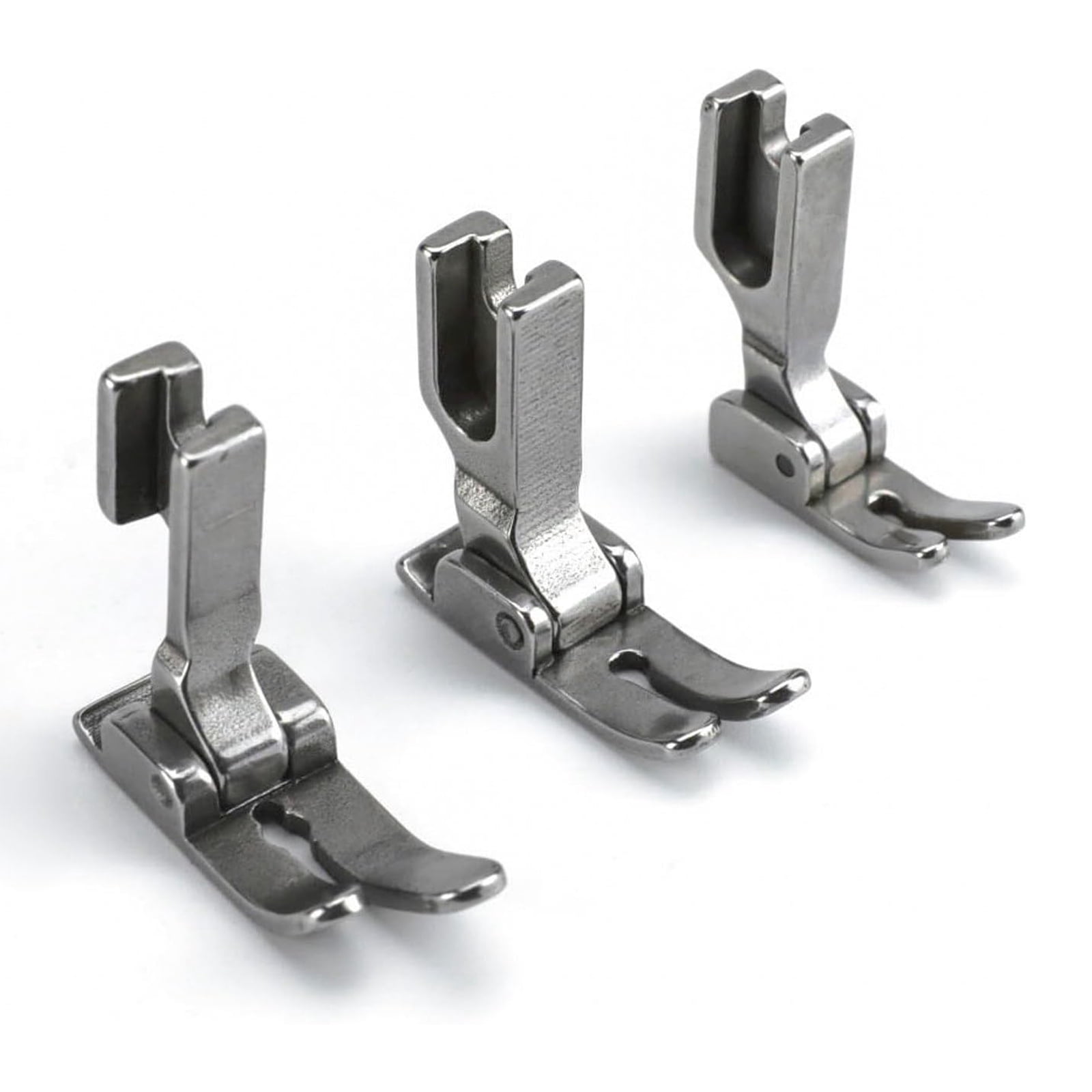 3Pieces Steel Presser Feet Stitching Presser Feet Set for Industrial ...