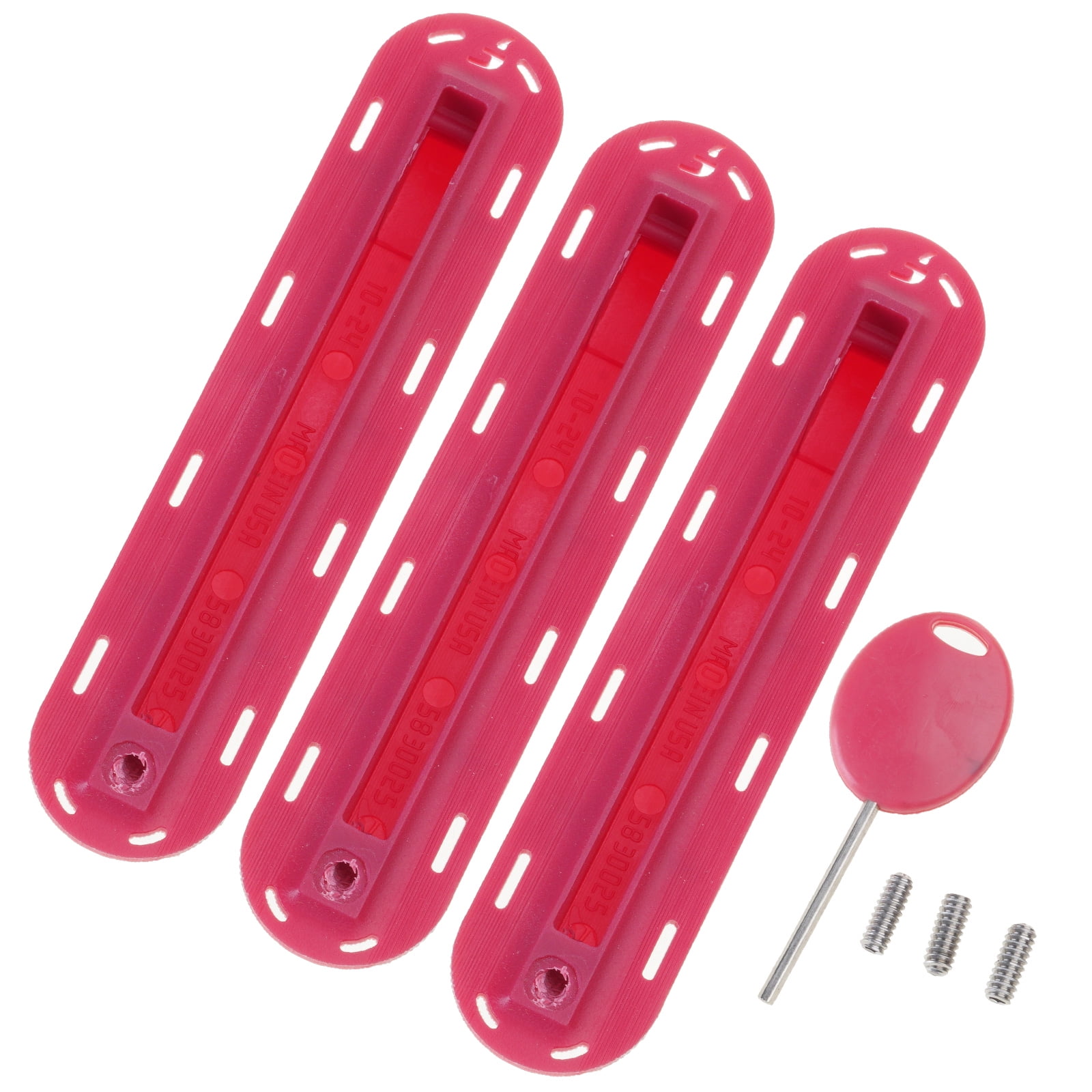 3Pieces Surfboard Fin Box with Key and Screws for Great Performances ...